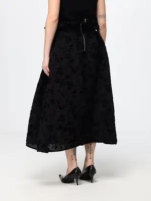 Ter Et Bantine High-waisted Cady Full Midi Skirt