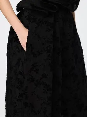 Ter Et Bantine High-waisted Cady Full Midi Skirt