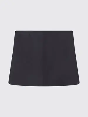 COURREGES A-line Crêpe Slim Fit Mini Skirt