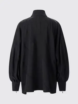 Zimmermann Long-sleeved Viscose Roll Neck With Zipped Cuffs