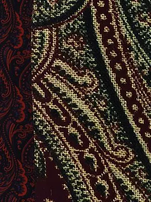 Dries Van Noten Floral And Ethnic Print Viscose Foulard