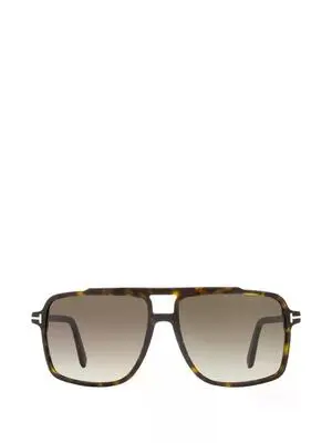 TOM FORD Kemp Pilot Sunglasses - Brown