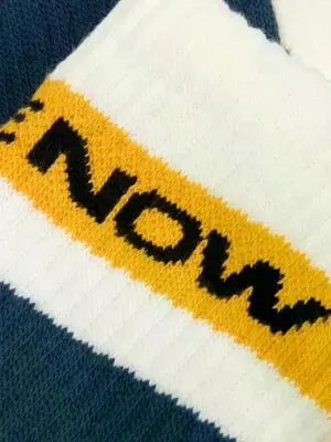 AAPE BY *A BATHING APE Moonface Striped Socks