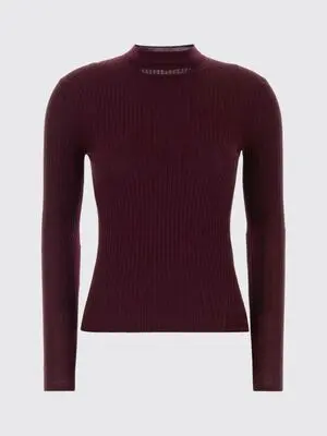 JIL SANDER Slim Fit Wool And Silk Jumper With Mock Neck And Cut-out