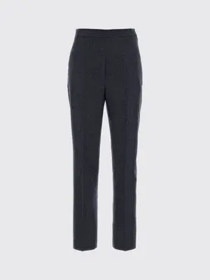 JIL SANDER High-waisted Skinny Trousers In Pure Wool