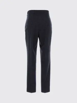 JIL SANDER High-waisted Skinny Trousers In Pure Wool