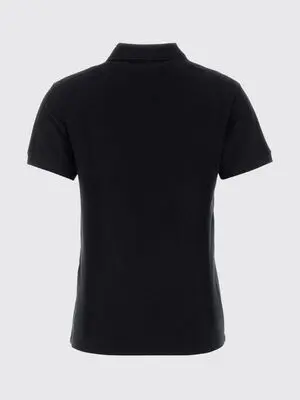 Maison Kitsuné Chillax Fox Logo Patch Organic Cotton Polo Shirt
