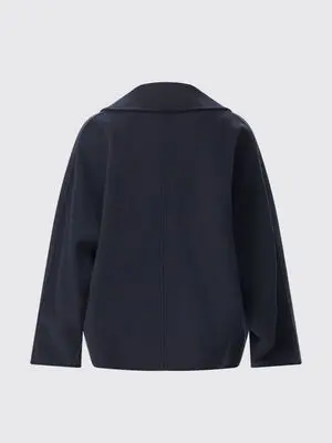 Max Mara Double-breasted Peacoat In Pure Virgin Wool