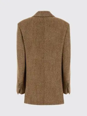 AMI Paris Chevron Virgin Wool Double-breasted Blazer