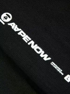 AAPE BY *A BATHING APE Aapenow Moonface-patch Socks