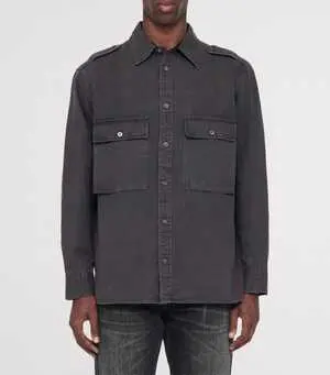 ALLSAINTS Cotton-linen Hart Oversized Shirt