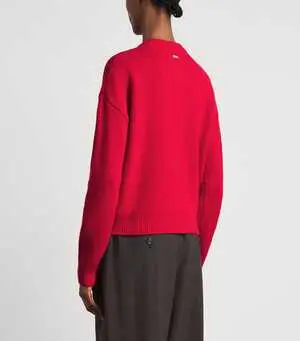 Barbour Wool-cashmere Woodhouse Cardigan - Red