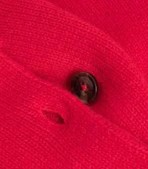 Barbour Wool-cashmere Woodhouse Cardigan - Red