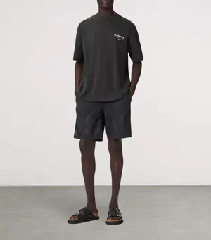 ALLSAINTS Cotton Backstage T-shirt - Grey