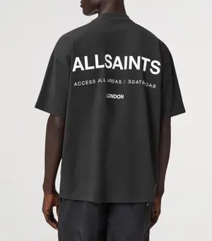 ALLSAINTS Cotton Backstage T-shirt - Grey