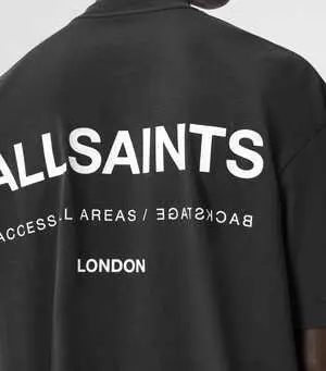 ALLSAINTS Cotton Backstage T-shirt - Grey