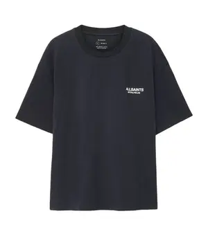 ALLSAINTS Organic Cotton Shadow T-shirt - Blue