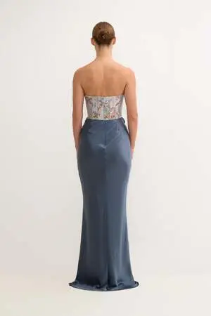 SAU LEE Sandrine Embellished Gown
