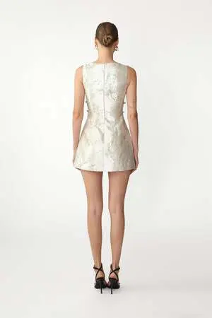 SAU LEE Cassi Jacquard Dress