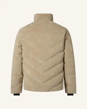 Perfect Moment Chevron Quilted Down Jacket