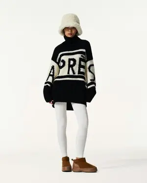 Perfect Moment Oversized Après Wool Knit Sweater