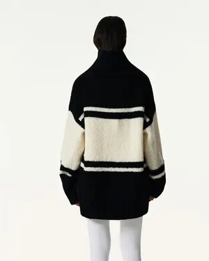 Perfect Moment Oversized Après Wool Knit Sweater