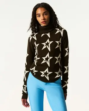 Perfect Moment Star Dust Merino Wool Sweater