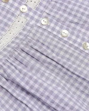 PAPINELLE Seersucker Gingham Strappy Nightie