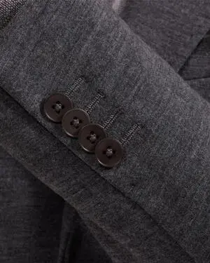 BUGATCHI Apos;s Wool-nylon Single-breasted Blazer - Anthracite