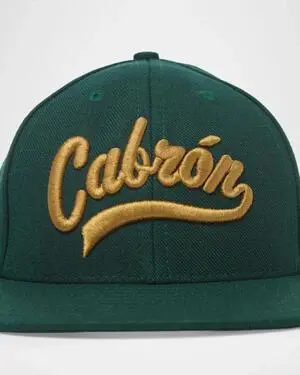 WILLY CHAVARRIA Apos;s Cabron Baseball Cap - Dark Pine