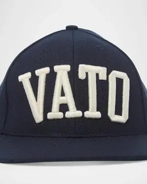WILLY CHAVARRIA Apos;s Vato Embroidered Cap - Peacoat