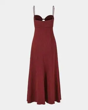 Johanna Ortiz Dream Spinner Maxi Dress - Wine