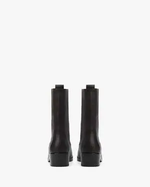 JUDE Smoke Ankle Boot Dark Leather