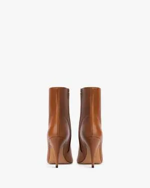 JUDE Theresa Ankle Boot Grained Leather - Tan