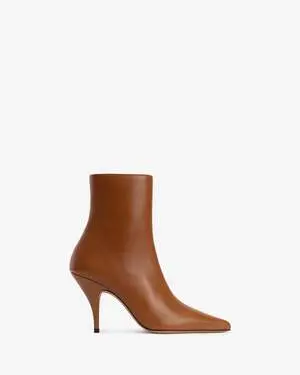 JUDE Theresa Ankle Boot Grained Leather - Tan
