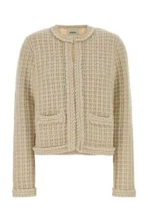 Isabel Marant Étoile Sand Wool Blend Hortense Cardigan - Brown