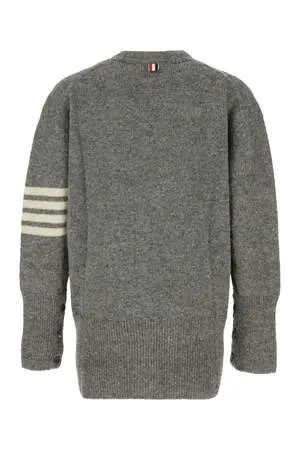 Thom Browne Jersey Stitchexaggerated Fitv Neck Car