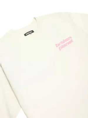 BROKEN PLANET Star Logo-print Cotton T-shirt - White