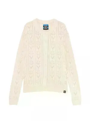AGNES B. Star-pattern Cardigan