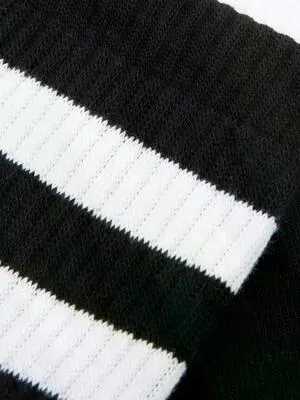 AAPE BY *A BATHING APE Moonface-logo Striped-detail Socks