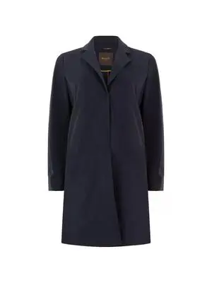 MOORER Breton-dem Lapel-collar Trench Coat