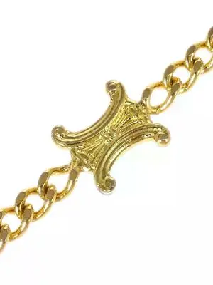 Celine Macadam Chain Necklace