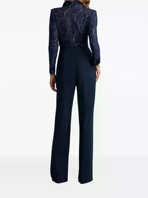Tadashi Shoji Deacon Lace-panelled Jumpsuit