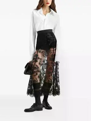 Dolce & Gabbana Chantilly Lace Skirt