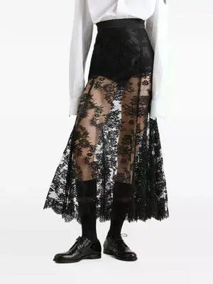 Dolce & Gabbana Chantilly Lace Skirt