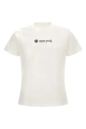 SNOW PEAK Logo T-shirt - White