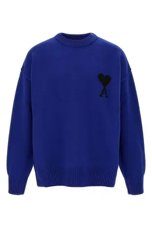 AMI PARIS Ami De Coeur' Sweater - Blue