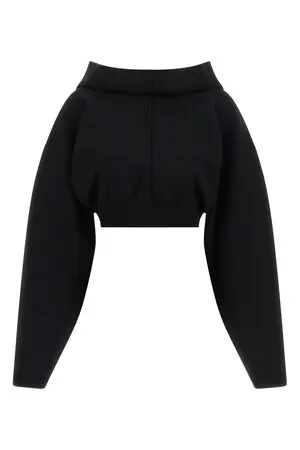 Rick Owens Cropped Hoodie