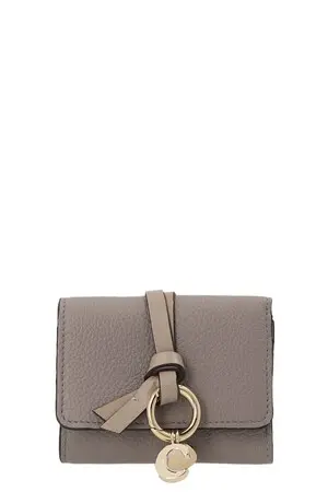 Chloé Mini Tri Fold' Wallet - Gray