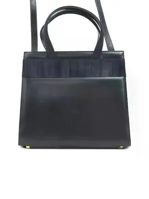 FERRAGAMO 2000-2026 Leather Vara Bow Satchel